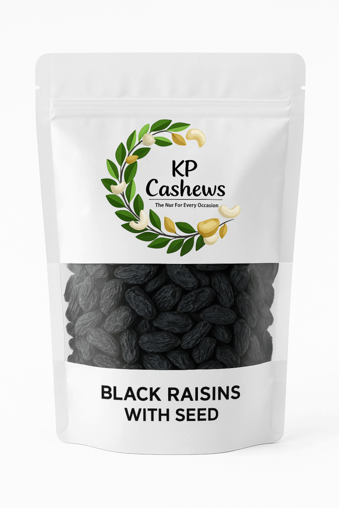 Black Raisin Seed - 500 Gms - KP Cashews